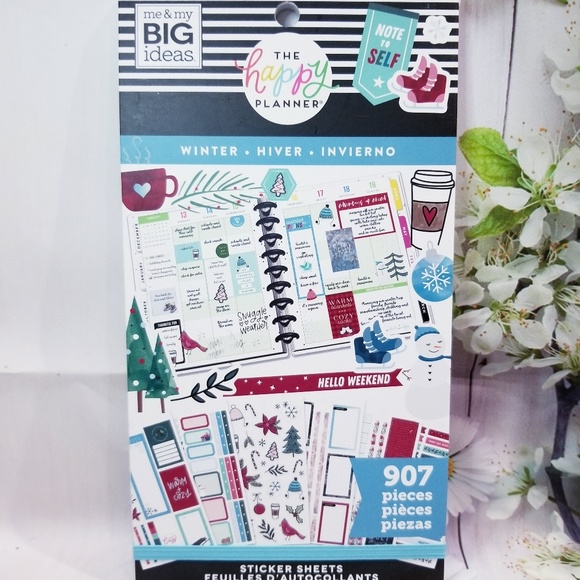 The Happy Planner | Other | Fall Winter Sticker Book Happy Planner New ...